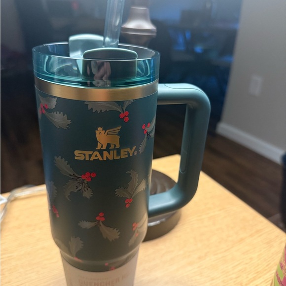 Stanley | Holiday | Stanley Teal Tumbler With Festive Accents | Poshmark